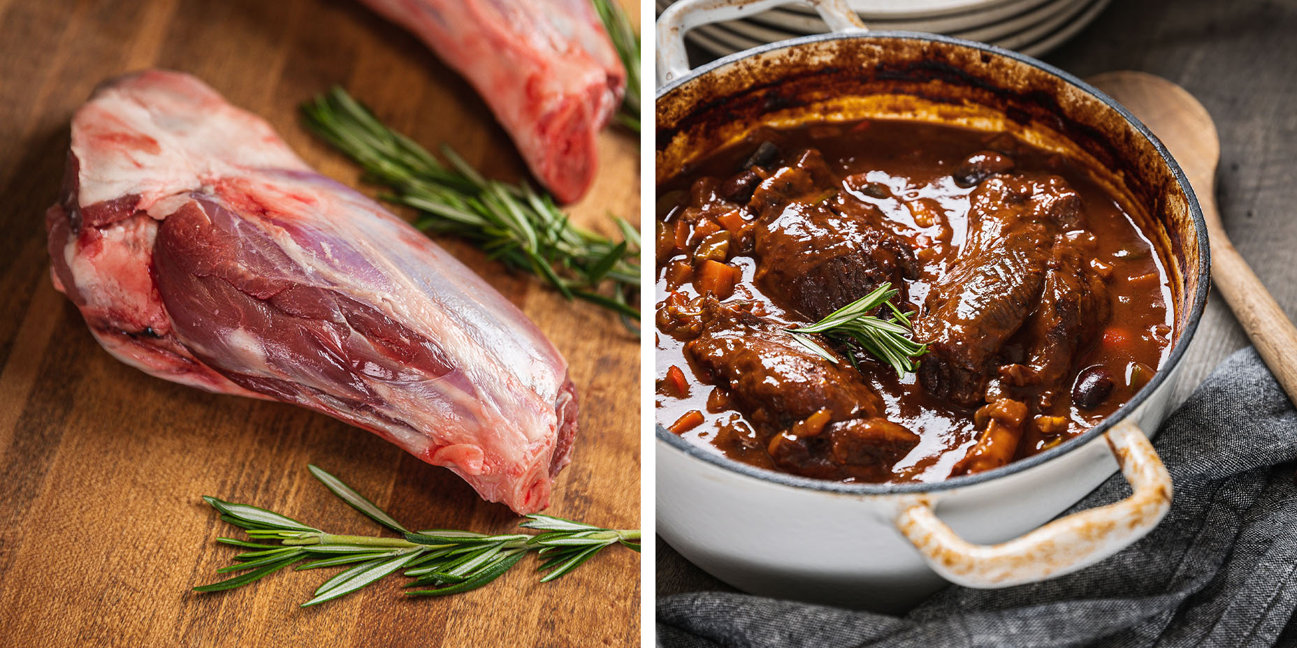 Succulent Braised Lamb Shank with Vegetable Ragout Recipe